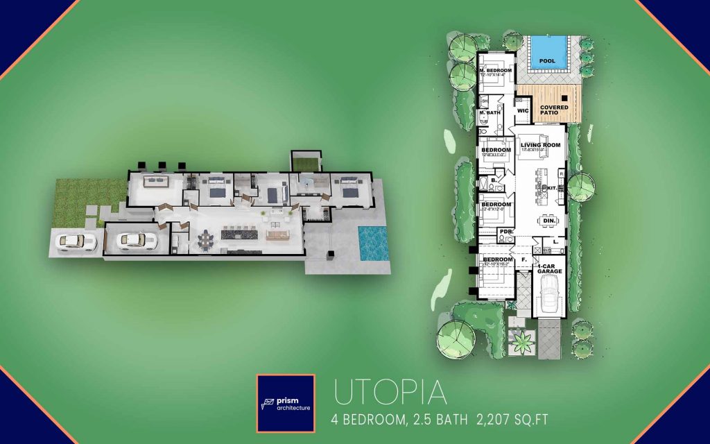 Utopia model - Prism Architecture